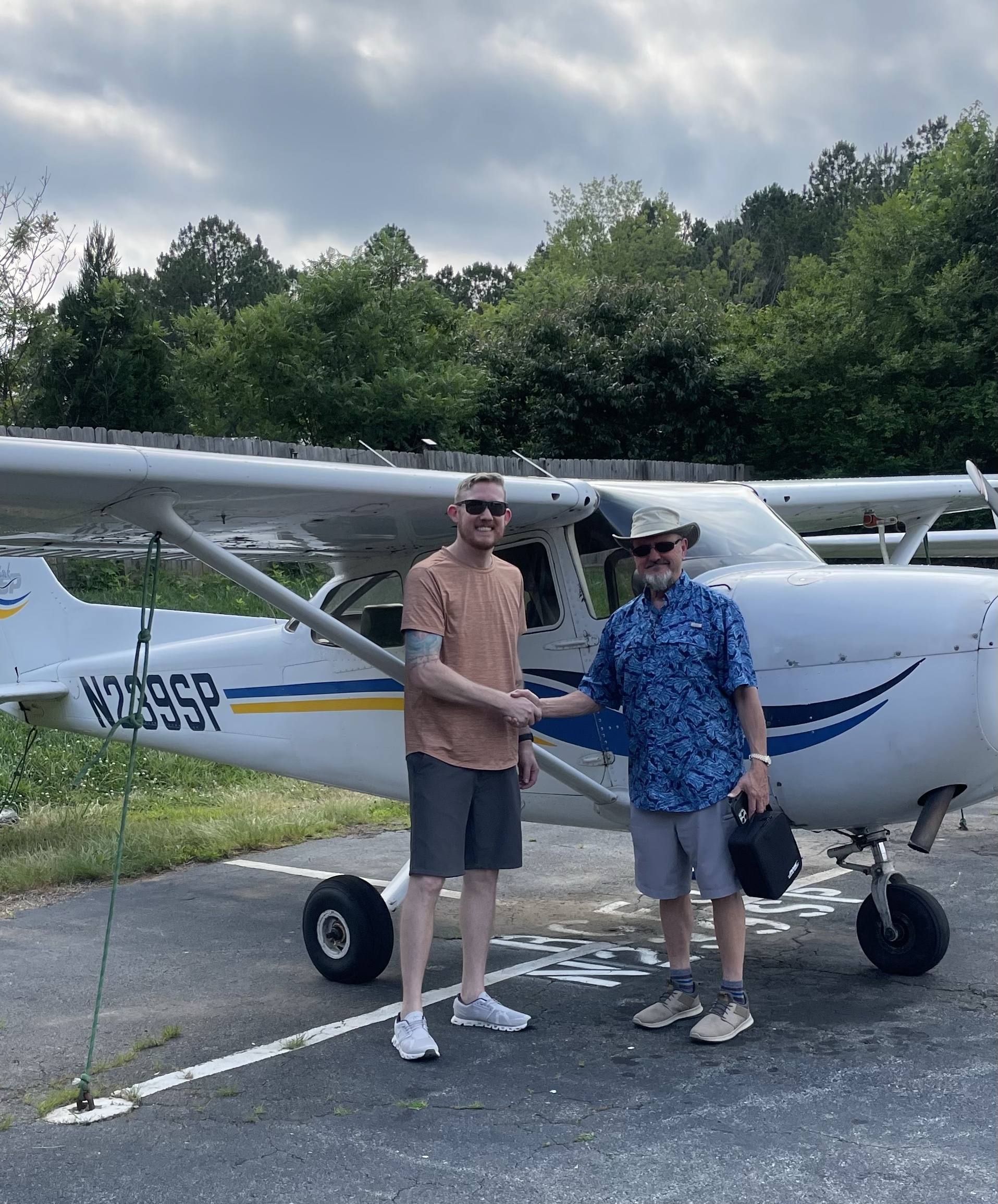 Rob is a Private Pilot! Great job Rob and Instructor Corina! - Race ...