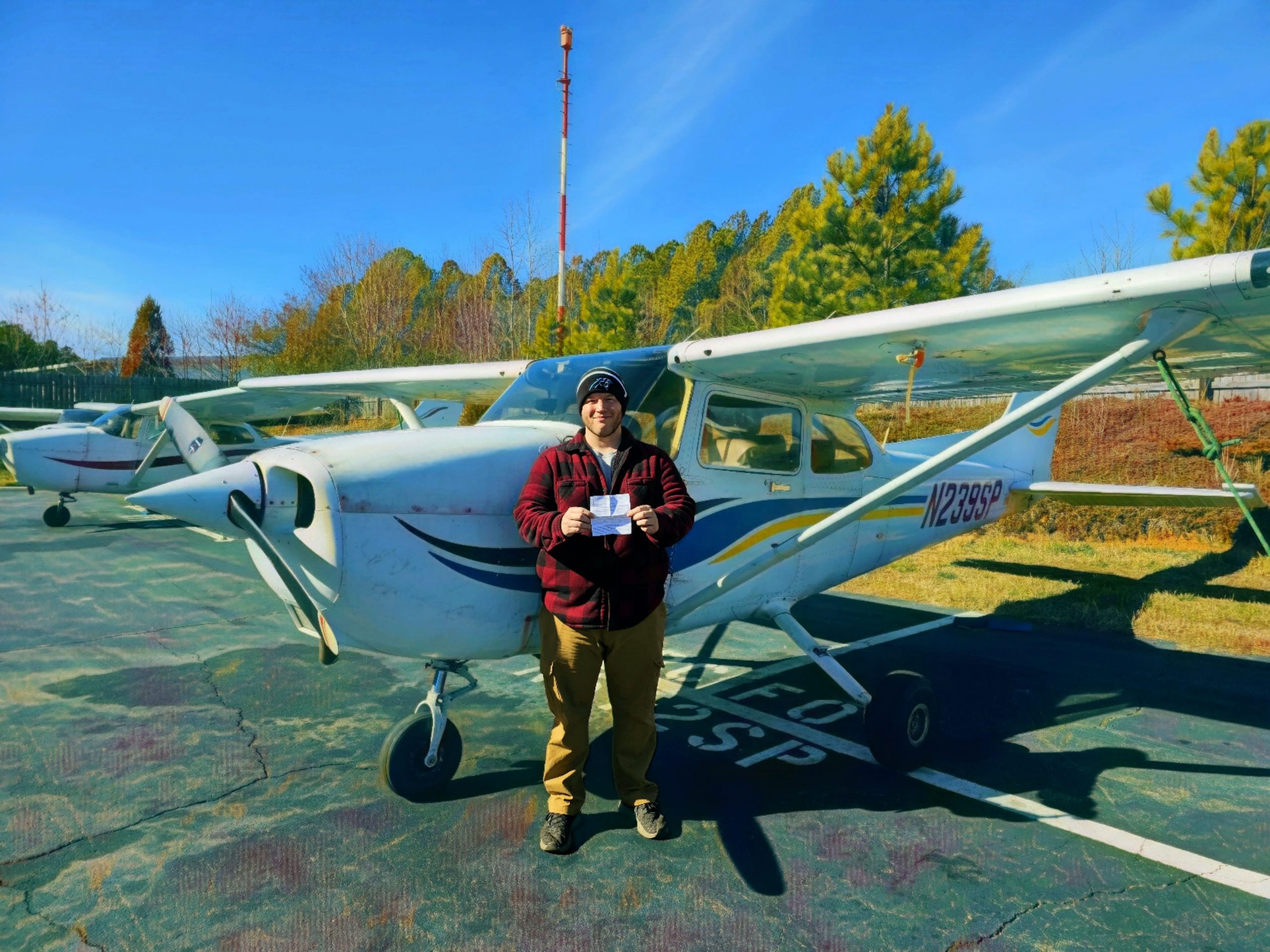 Big Congratulations to our own Larry for Earning his Private Pilot ...